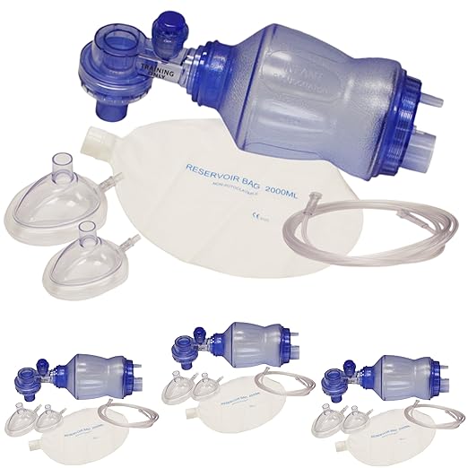 4-Pack of Bag Valve Masks, INFANT - Rescue Mission CPR Indianapolis
