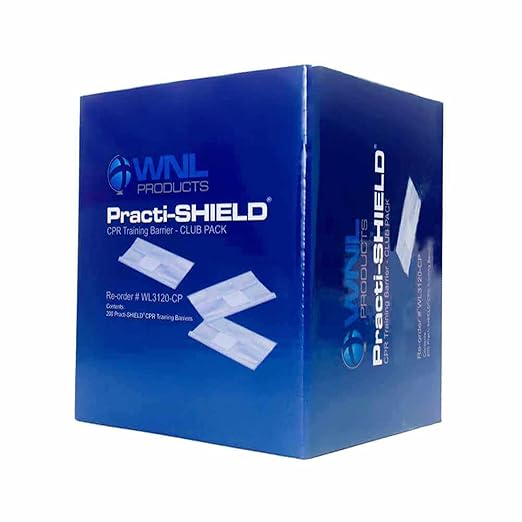 Face Shields (Practi-shields) 200 pack - Rescue Mission CPR Indianapolis
